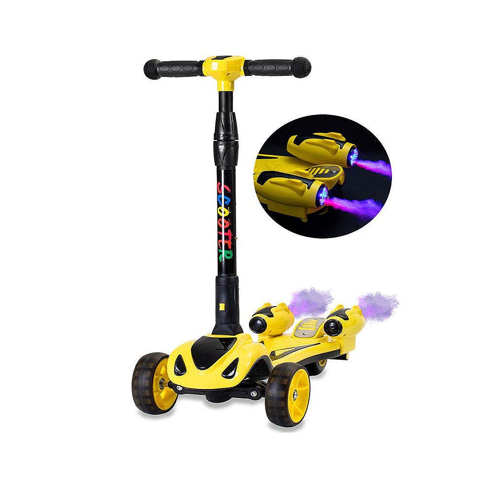 GlareWheel Kids Kick Rocket Scooter