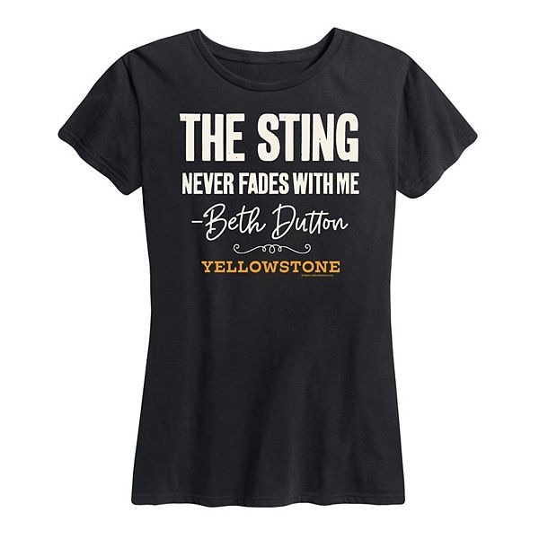 Women's Yellowstone Sting Never Fades Graphic Tee