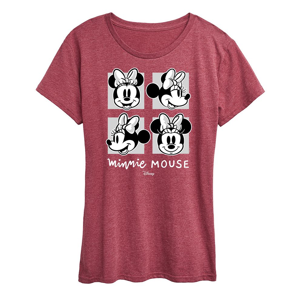 Disney's Minnie Mouse Grid Graphic Tee