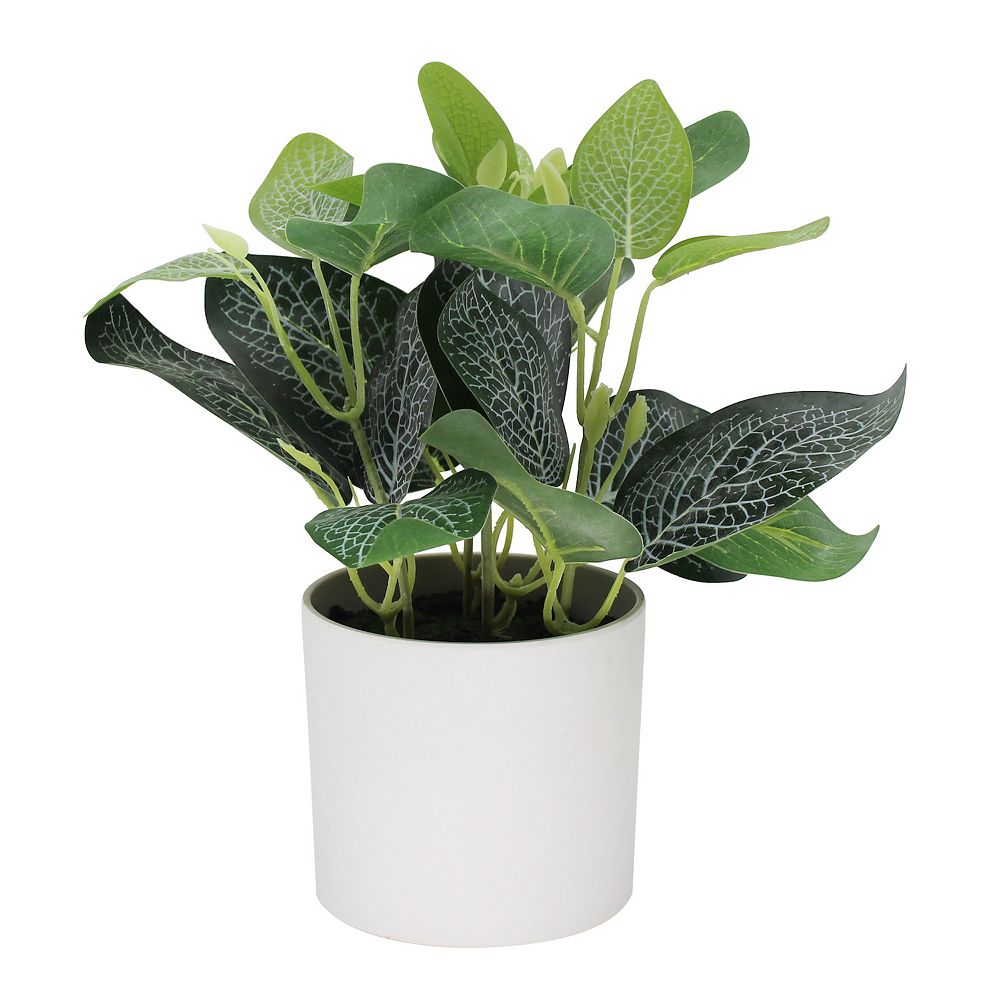 Mini Artificial Pilea Plant Table Decor