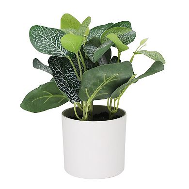 Mini Artificial Pilea Plant Table Decor