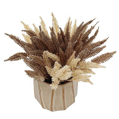 Mini Artificial Wheat Botanical Arrangement Table Decor
