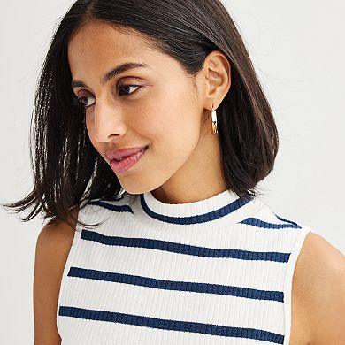 Women's Sonoma Goods For Life® Sleeveless Mockneck Top