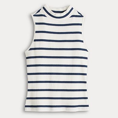 Women's Sonoma Goods For Life® Sleeveless Mockneck Top