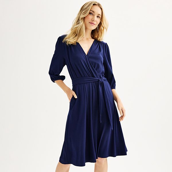 Women's DRAPER JAMES RSVP™ Knit Wrap Dress