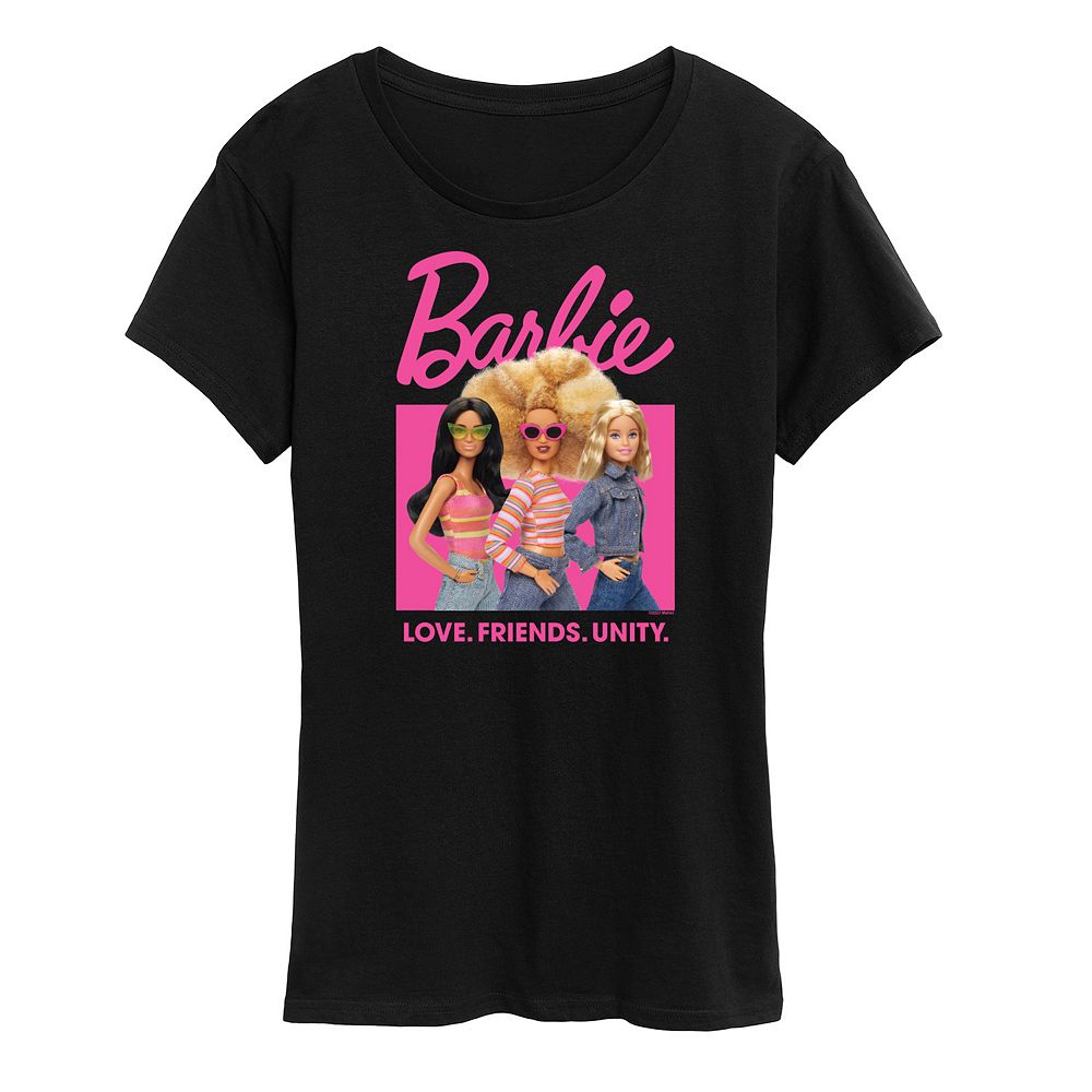 Women's Barbie® Love Friends Unity Graphic Tee