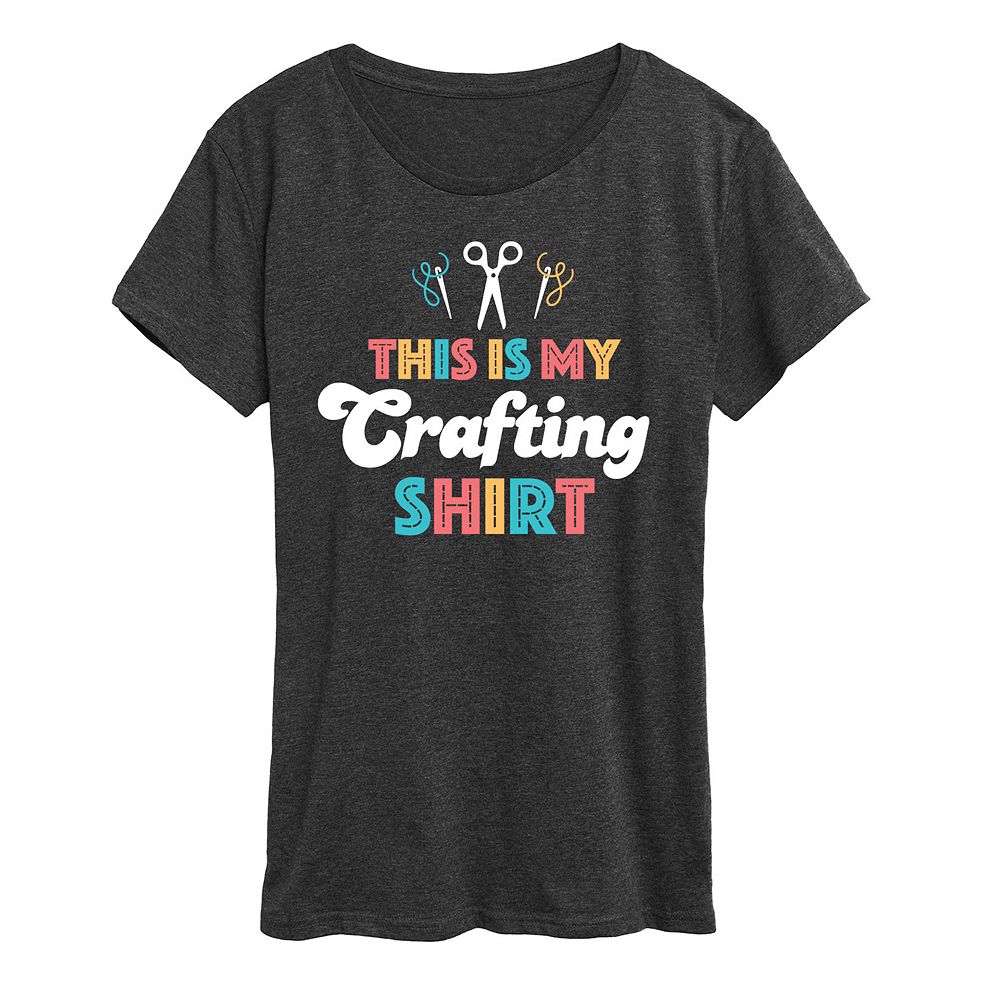 Women's This Is My Crafting Shirt Graphic Tee