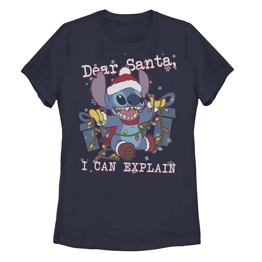 Disney's Lilo & Stitch Dear Santa, I Can Explain Stitch Juniors ...