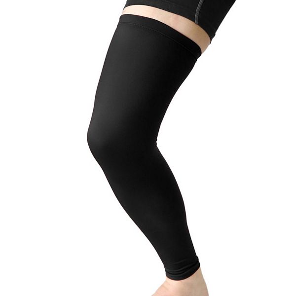 Long Outdoor Sport Stretch Brace Leg Sleeve Knee Calf Protector
