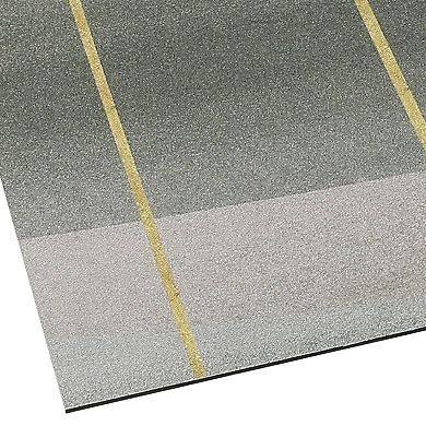 Geometric Modern Kitchen Rug, Non-slip Kitchen Runner Rug, 16" X 47"