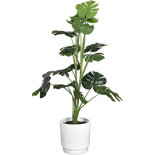 Artificial Monstera Tree Floor Decor