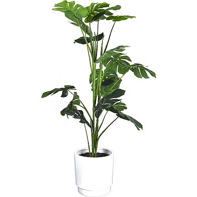 Artificial Monstera Tree Floor Decor