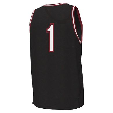 Men's Under Armour #1 Black South Carolina Gamecocks Replica Basketball ...