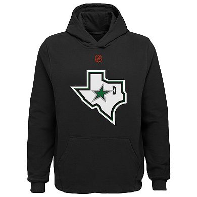 Youth Black Dallas Stars Special Edition 2.0 Secondary Logo Fleece ...