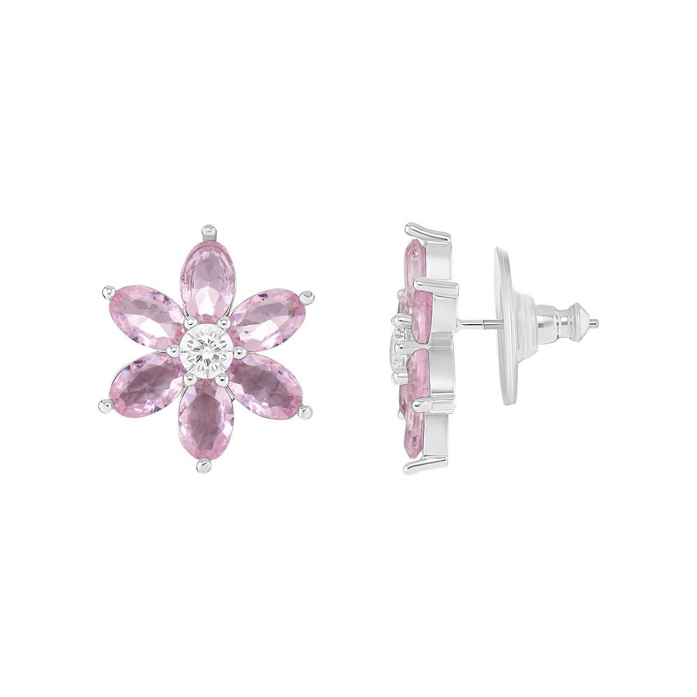 Emberly Flower Stud Earrings