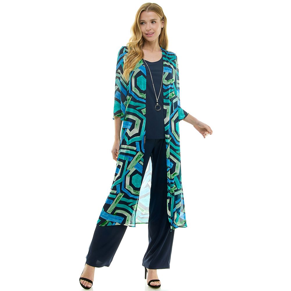 Women's Luxology 2fer Duster Pant Set