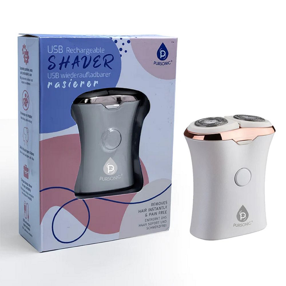 Pursonic Usb Rechargeable Ladies Shaver
