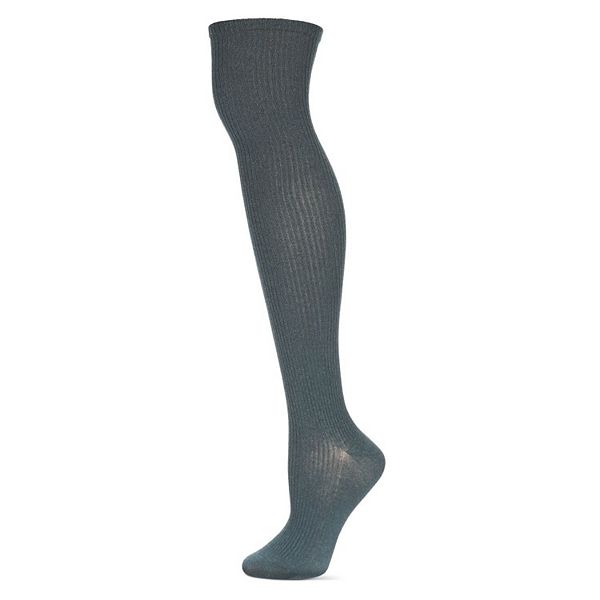 Women's Textured Tone Over The Knee Cotton Blend Warm Sock
