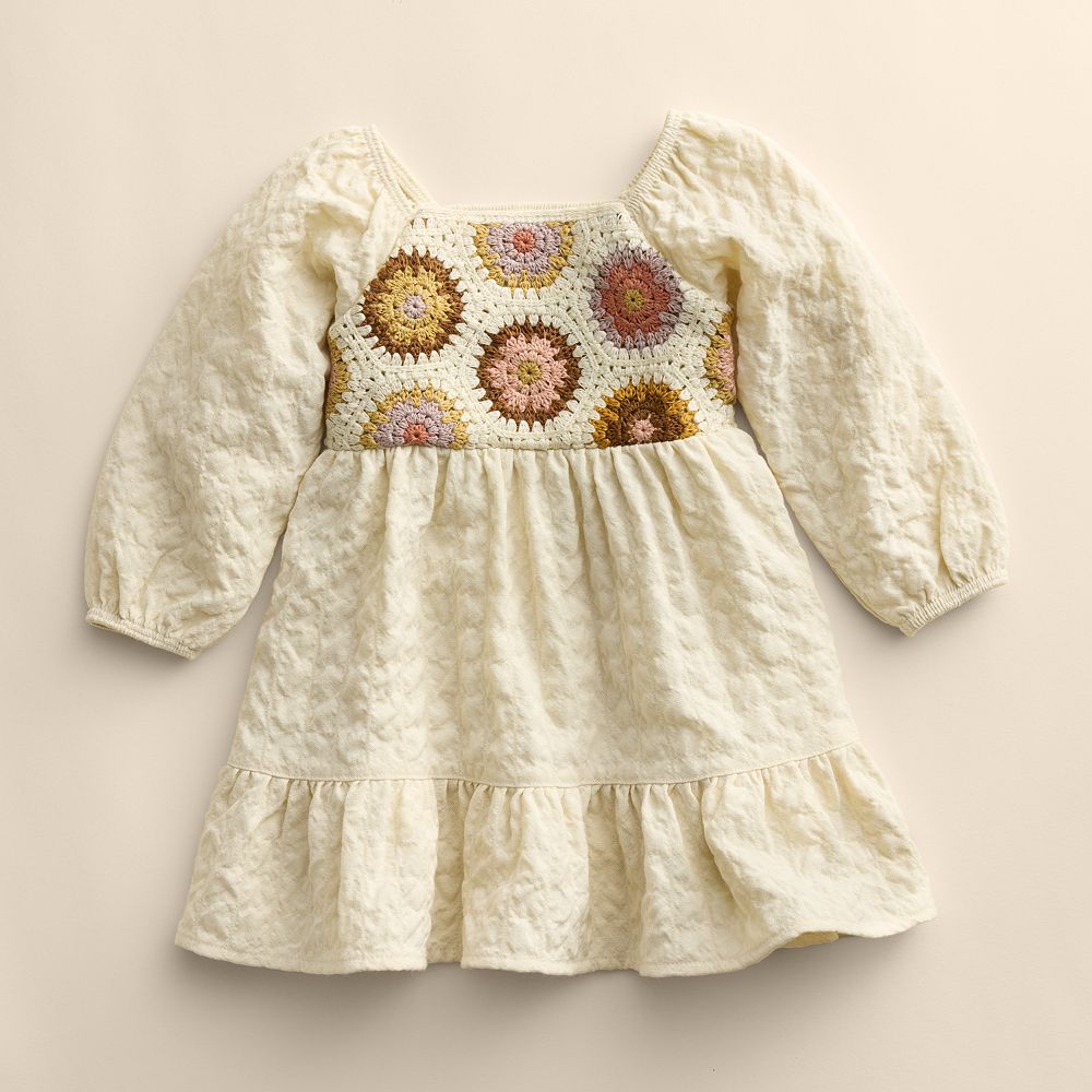 Baby & Toddler Girl Little Co. by Lauren Conrad Long Sleeve Peasant Dress