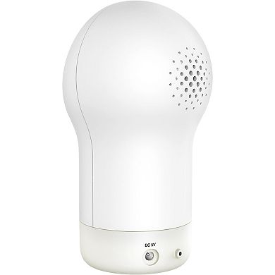 Hubble Connected Nursery Pal Glow Deluxe Baby Monitor with Hubble Grip