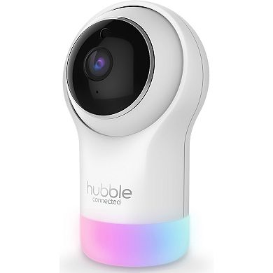 Hubble Connected Nursery Pal Glow Deluxe Baby Monitor with Hubble Grip