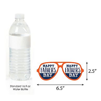 Big Dot Of Happiness Happy Father's Day Glasses - Paper Dad Party Photo ...