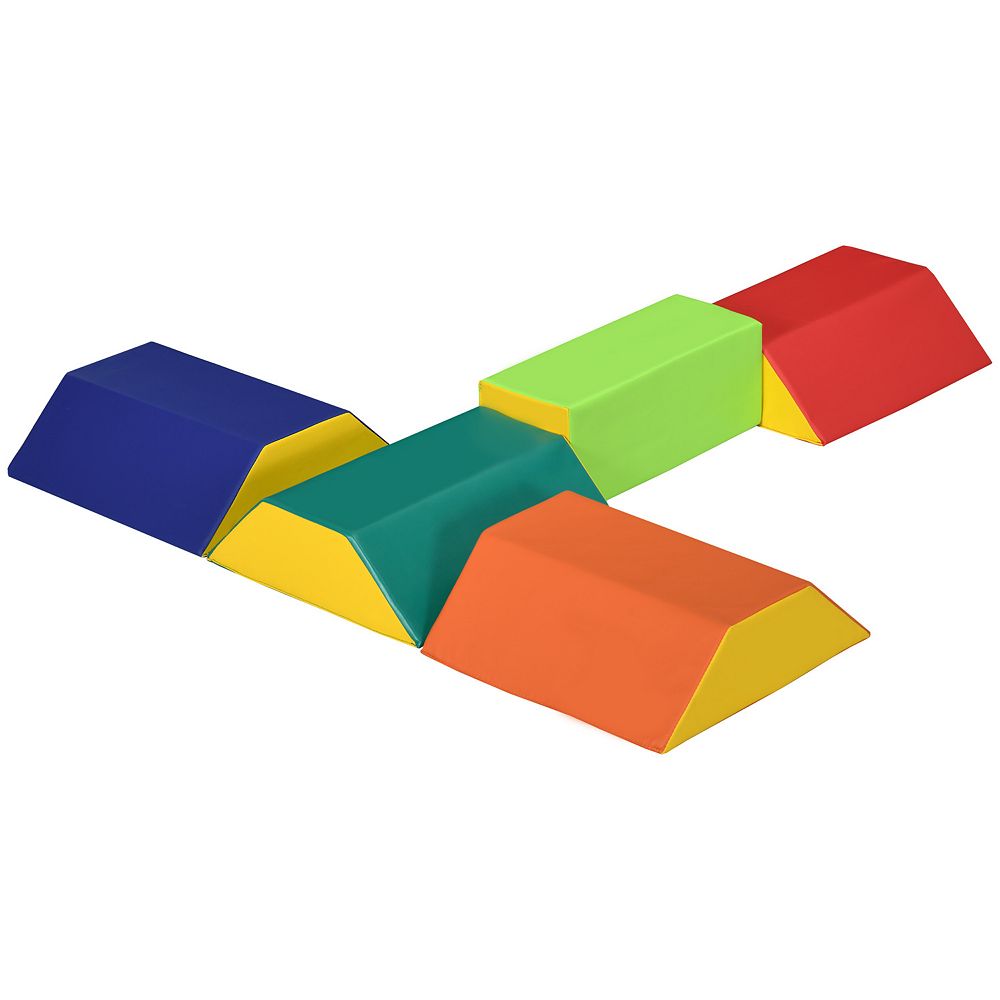 5-piece Foam Play Set Colourful Activity Soft Play Toys For Baby