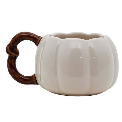Celebrate Together™ Fall Floral Pumpkin Figural Mug