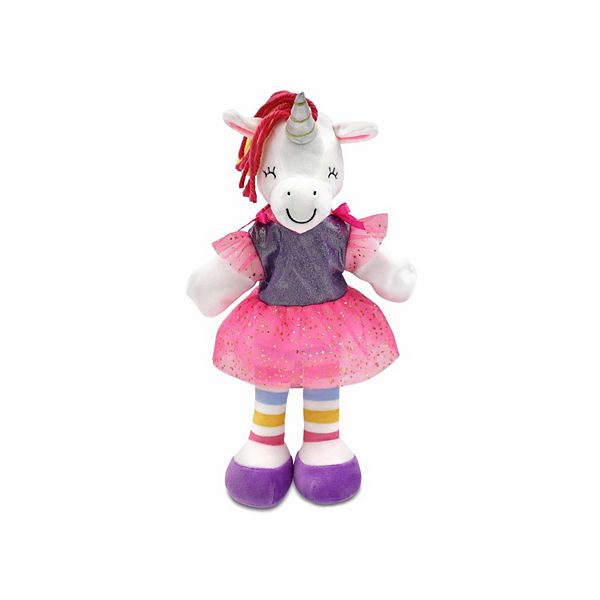 14 Inch Sharewood Forest Friends Puppet - Piper The Unicorn