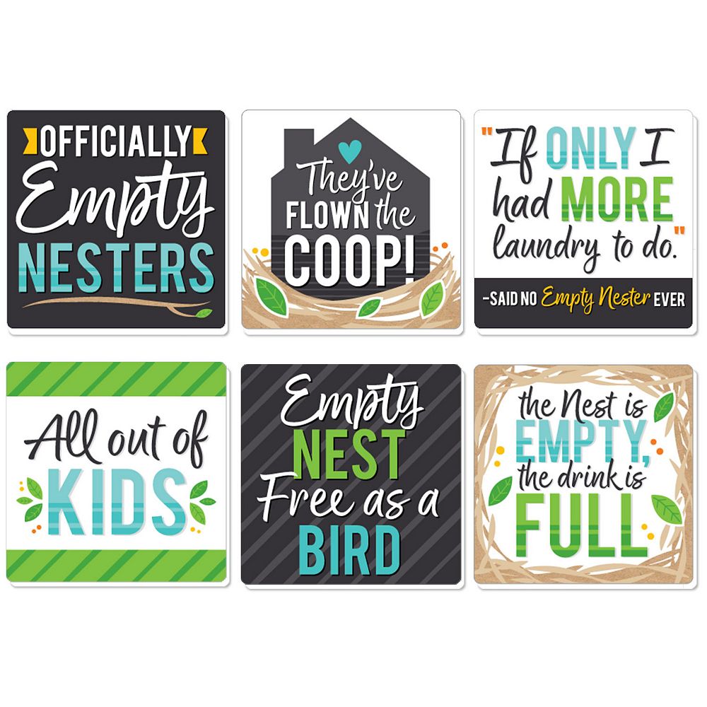 Big Dot Of Happiness Empty Nesters - Funny Empty Nest Party Decor ...