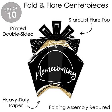 Big Dot Of Happiness Hoco Dance - Table Decor - Homecoming Fold & Flare ...