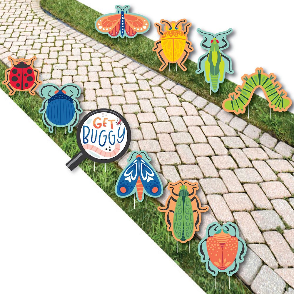 Big Dot of Happiness Buggin' Out Lawn Decorations Bugs Birthday Party ...