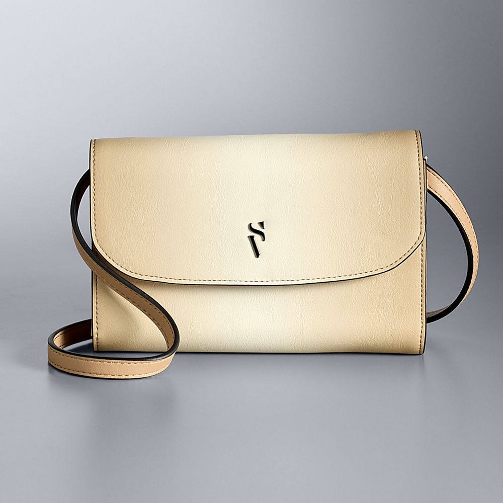 Simply Vera Vera Wang Signature Mini Crossbody Bag