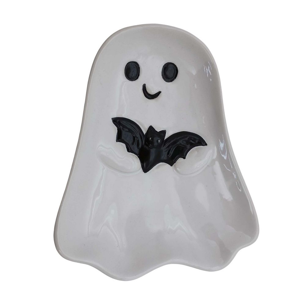 Celebrate Together™ Halloween Cute Ghost with Bat Spoon Rest