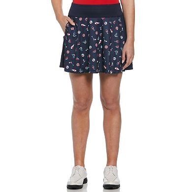 Women's Grand Slam Summer Fun Printed Golf Skort