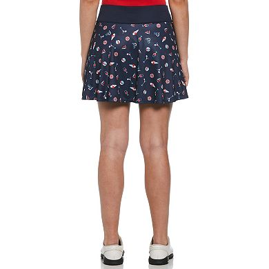 Women's Grand Slam Summer Fun Printed Golf Skort