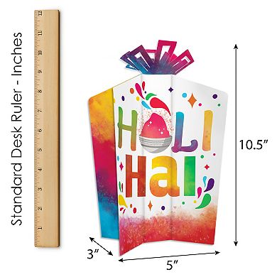 Big Dot Of Happiness Holi Hai Decor Festival Of Colors Party Fold ...