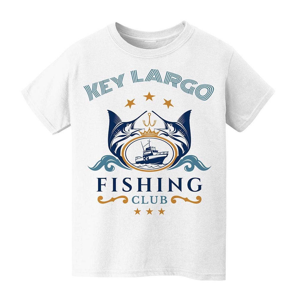 Kid's 8-20 Key Largo Fishing Club Graphic T-shirt