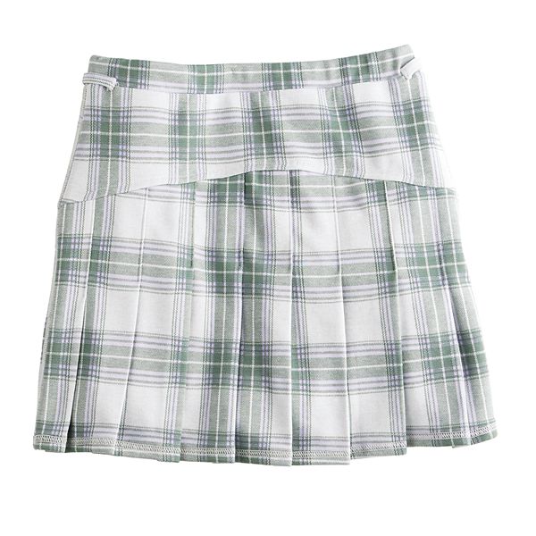 Girls 7-16 SO® Adaptive Knit Pleated Pull-On Skirt