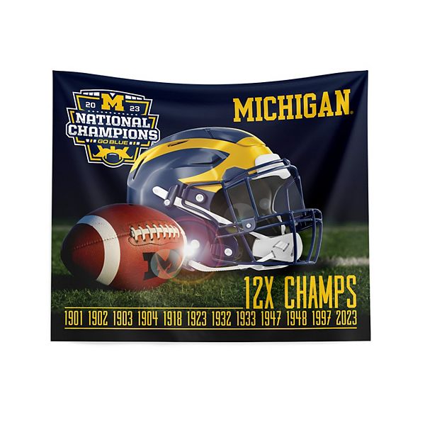 Michigan Wolverines NCAA 2023 College Football Champions Training ...