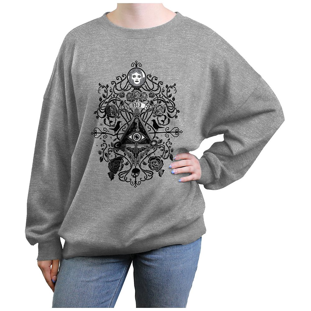 Disney's Haunted Mansion Haunted Symbols Juniors' Graphic Fleece
