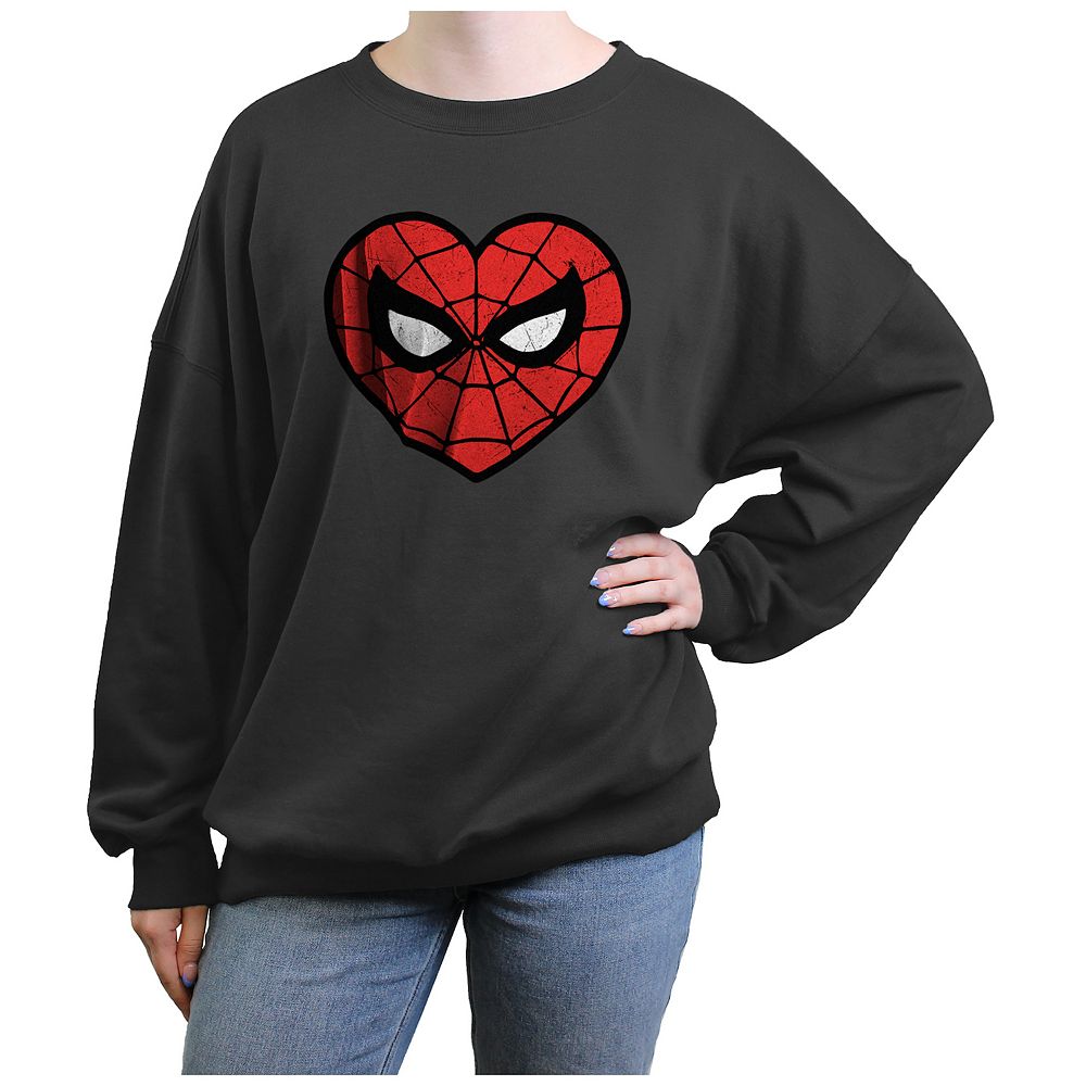 Juniors' Spider-Man Spidey Heart Graphic Fleece