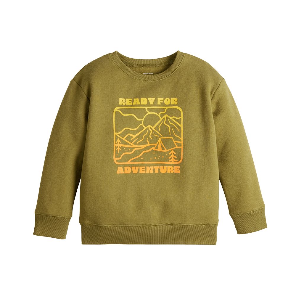 Boys 4-12 Jumping Beans® Fleece Crewneck