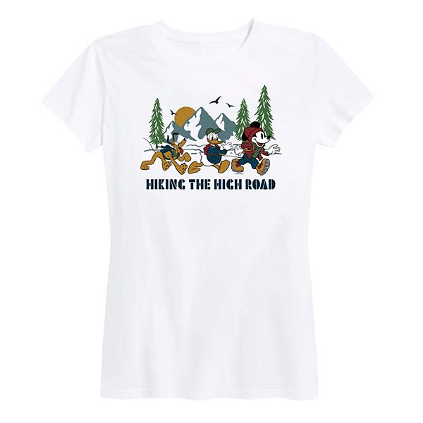 Disney's Mickey Mouse, Donald Duck & Pluto Women's Hiking The High Road ...
