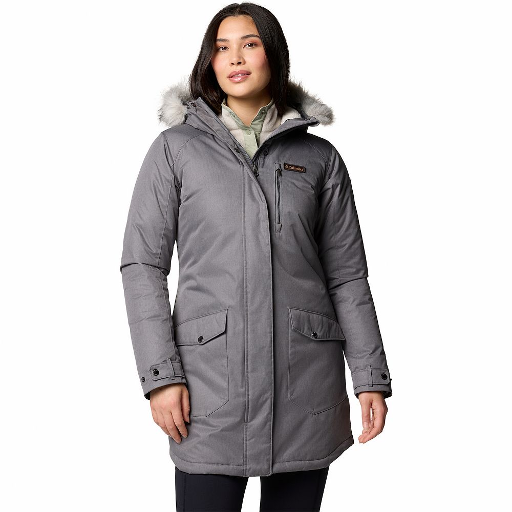 Women's Columbia Suttle Mountain Faux Fur Long Insulated Jacket