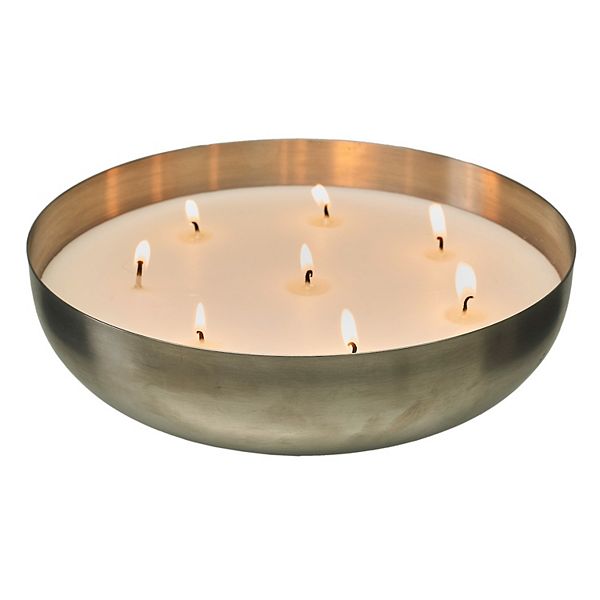 Sonoma Goods For Life® Blue Citron 40-oz. Oversized Silver Bowl Candle