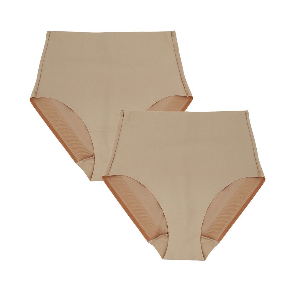 Women's Naomi & Nicole® 2-Pack Light Control Shapewear Briefs 7534P