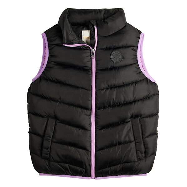 Girls 4-18 madden girl Puffer Vest Jacket