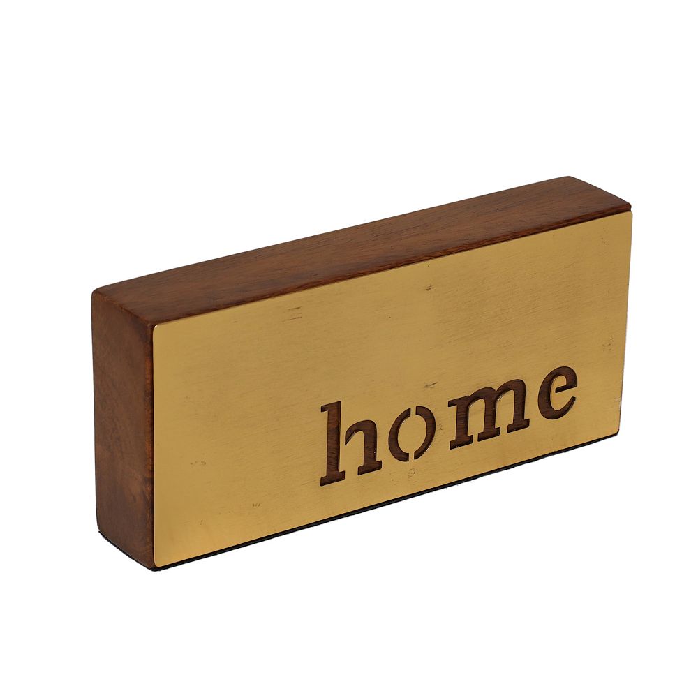 Everyday Decor Metal Home Sign Table Decor