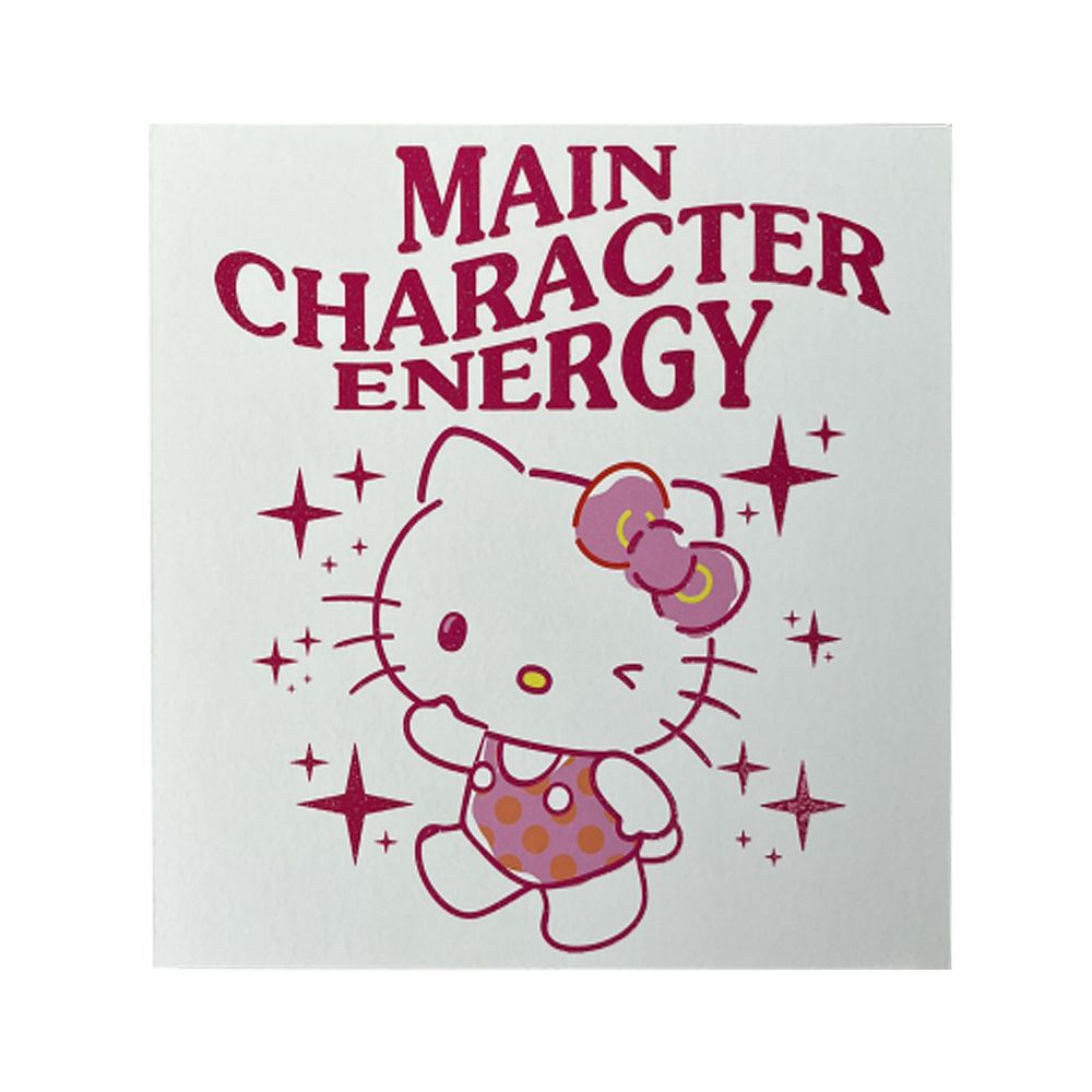 Sanrio Hello Kitty Main Character Energy Box Sign Decor